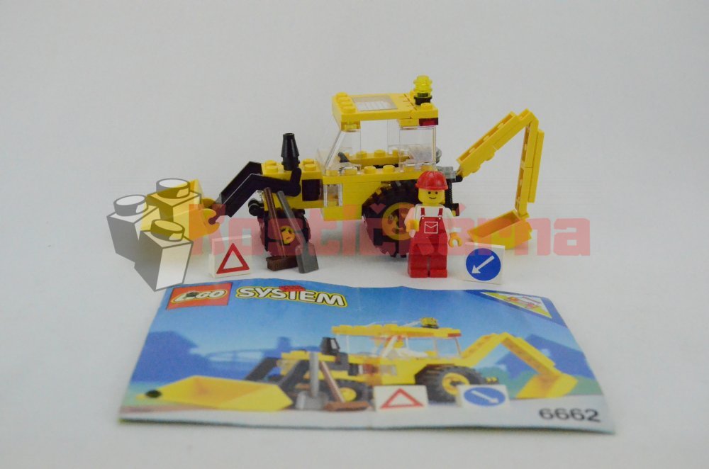 Lego Backhoe (6662) :: Kostičkárna