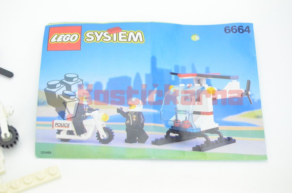 Lego Chopper Cops (6664) :: Kostičkárna