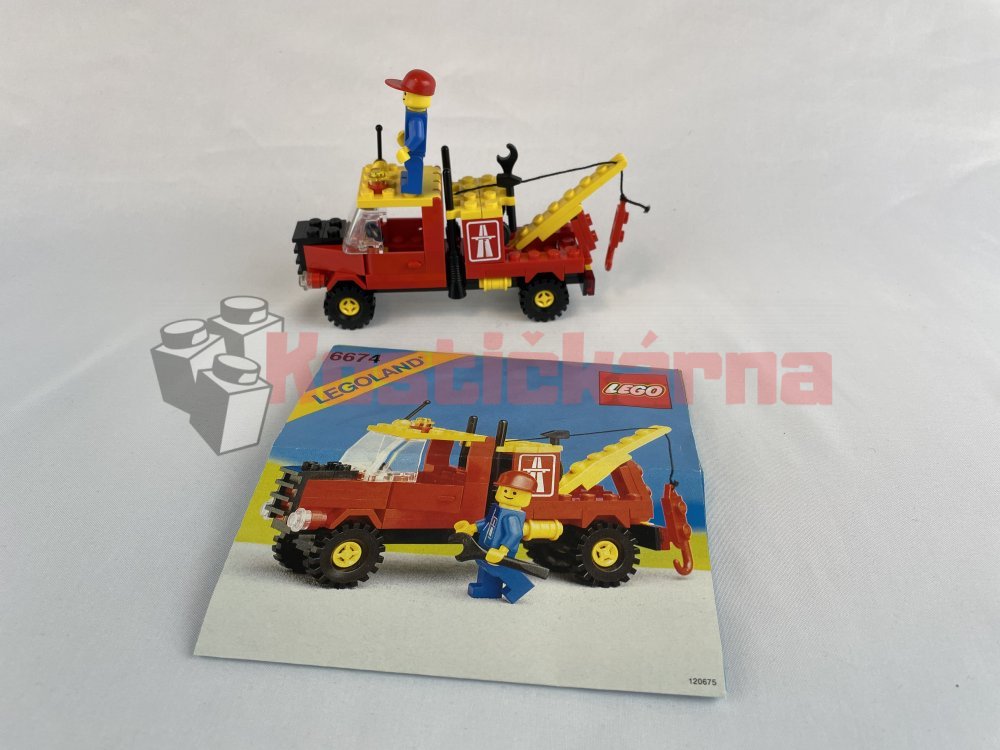 Lego Crane Truck (6674) :: Kostičkárna