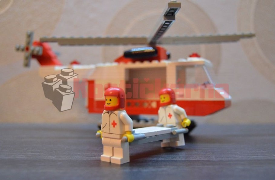 Lego Red Cross Helicopter (6691) :: Kostičkárna