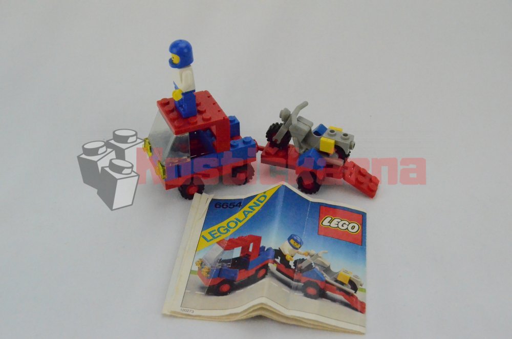 Lego Motorcycle Transport (6654) :: Kostičkárna