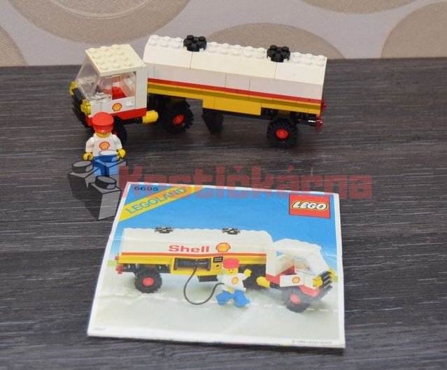 Lego Shell Tanker (6695) :: Kostičkárna