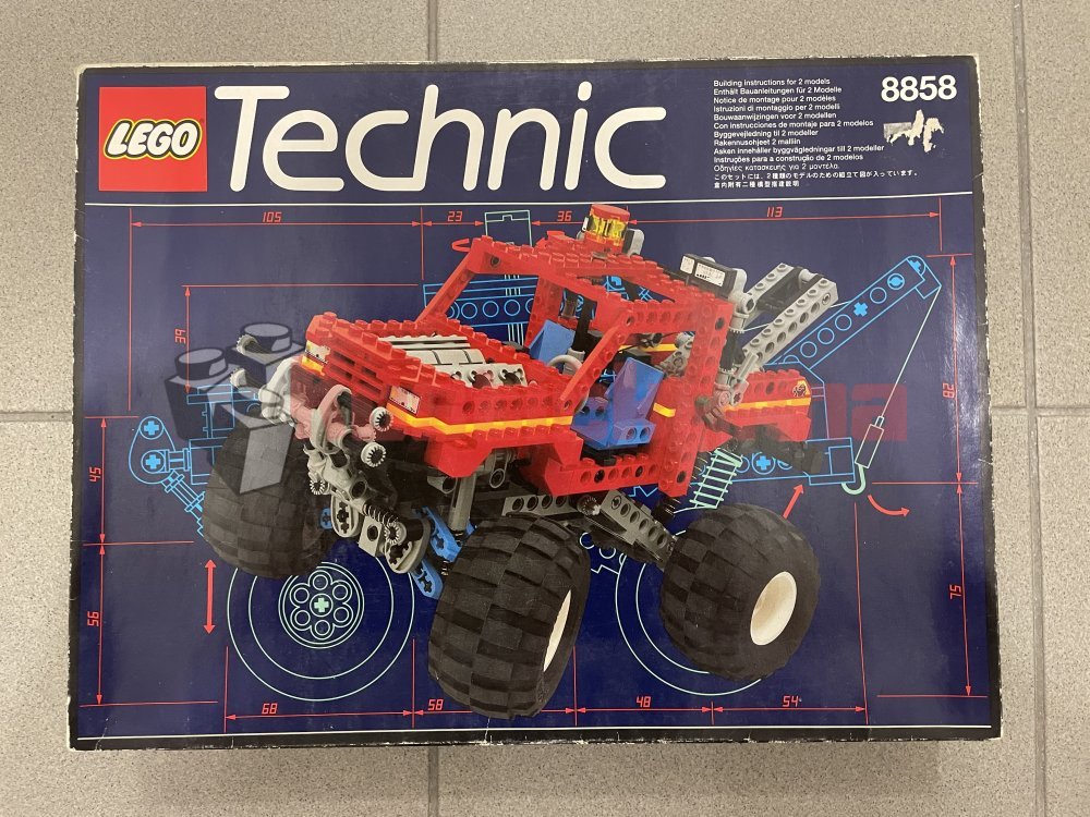 Lego Rebel Wrecker (8858) :: Kostičkárna