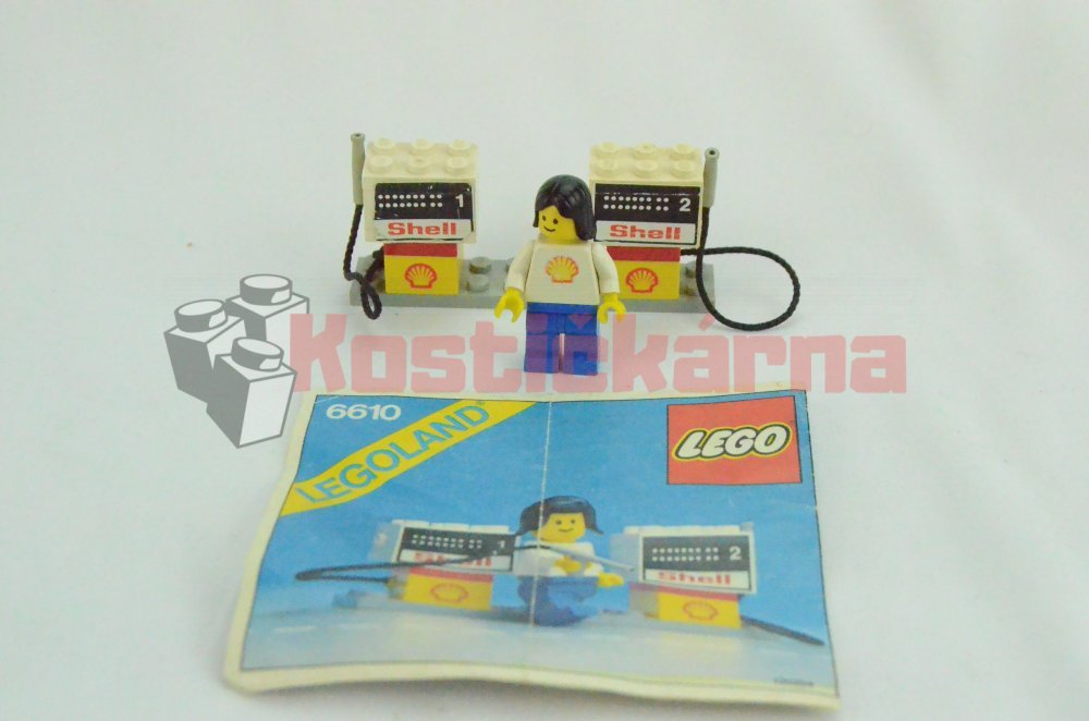 Lego Gas Pumps (6610) :: Kostičkárna